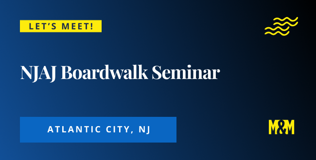 NJAJ Boardwalk Seminar | Morgan Connection